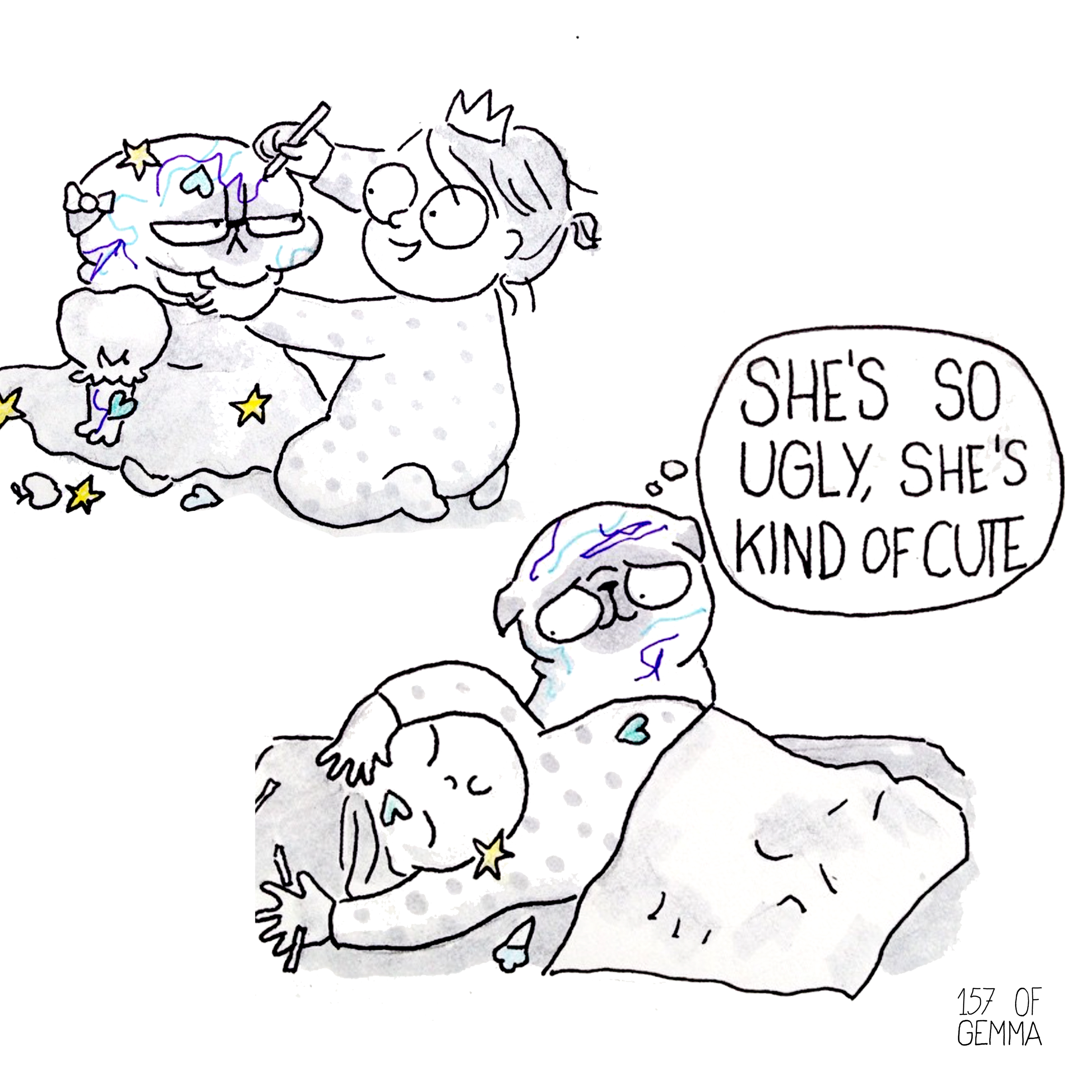 Throwback Thursday Mochi and Sofia